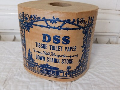 Vintage Emery, Bird,Thayer Kansas City Missouri NEW SILK TOILET PAPER ...
