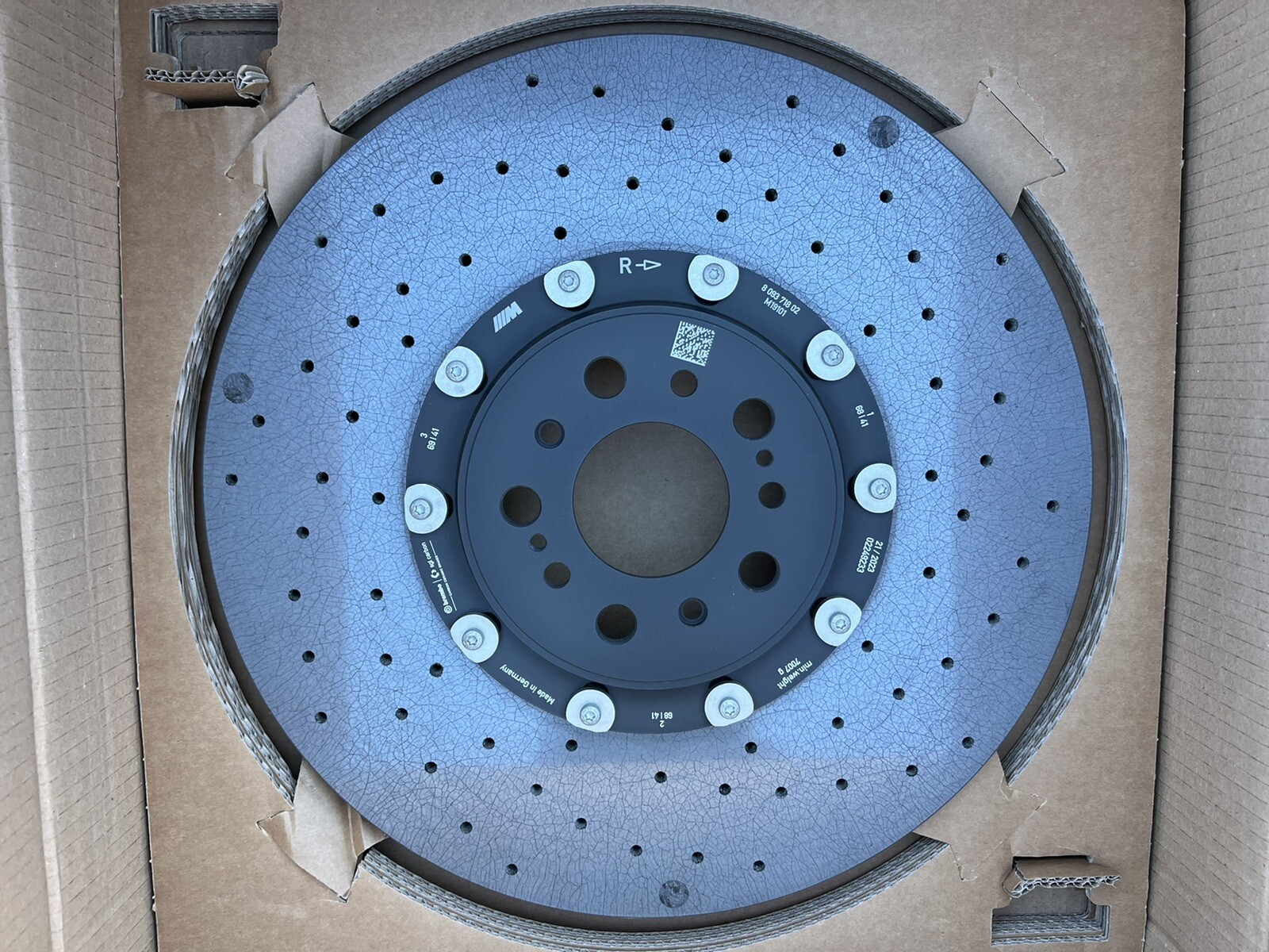 BRAND NEW OEM BMW G80 M3 G82 M4 CARBON CERAMIC BRAKE ROTORS & PADS ...