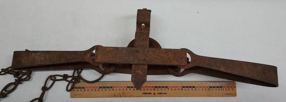 Vintage Victor Oneida Animal Trap No.3 Double Long Spring Trap ...