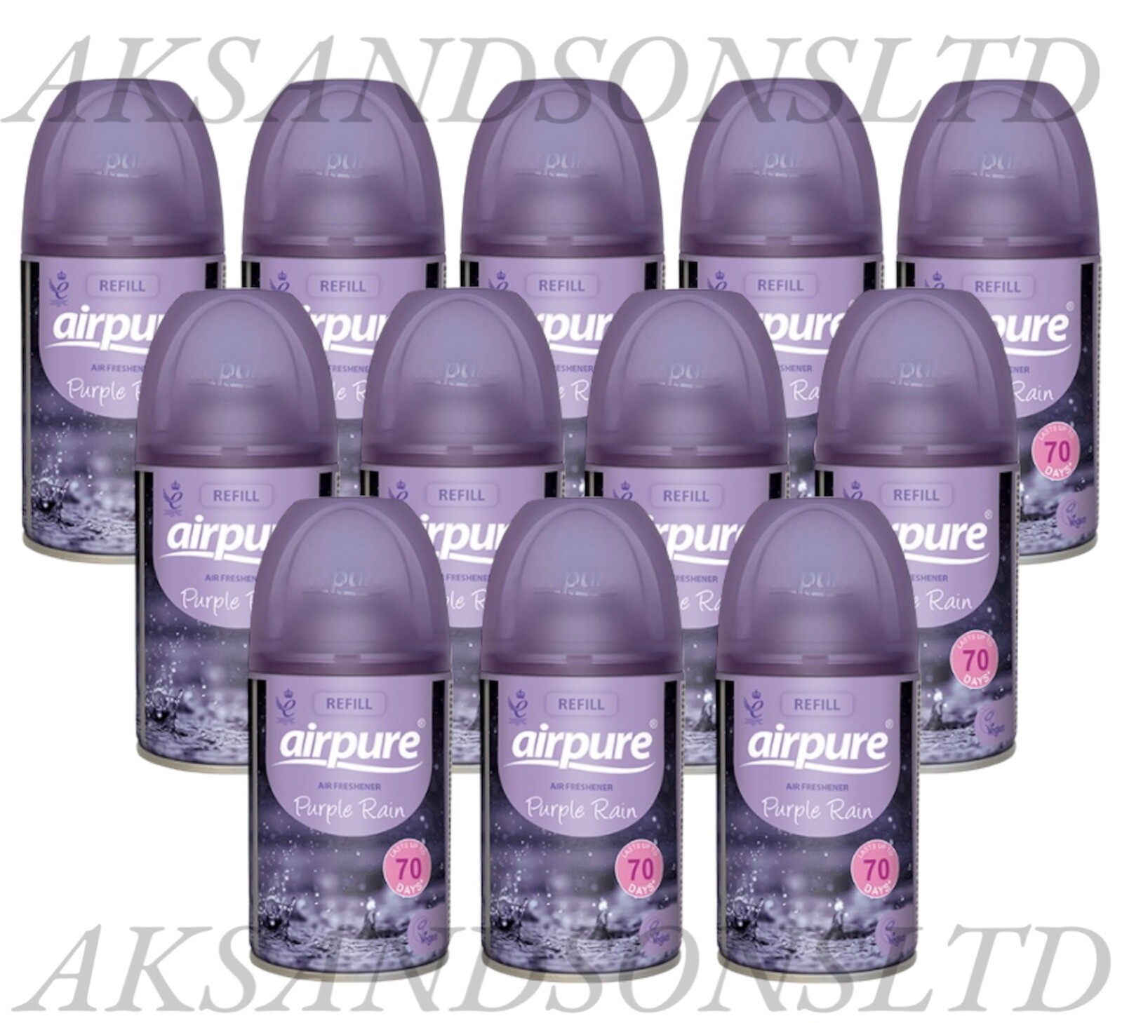 AIRPURE AUTOMATIC SPRAY REFILLS 250ML AIR FRESHNER AIRPURE CHOSE YOUR ...