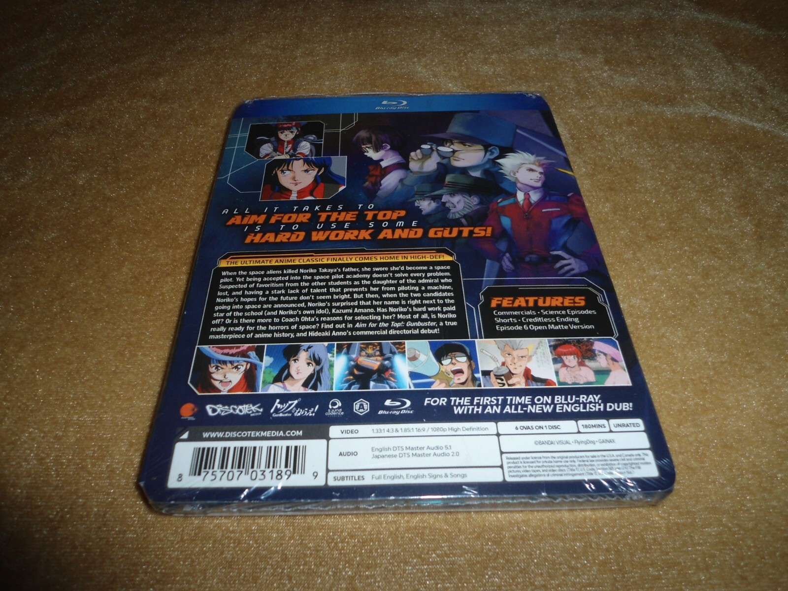 Gunbuster: Complete Original OVA Series [6 OVAS on 1 Blu-ray Disc] SLIP ...