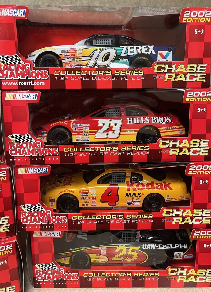 NASCAR 2002 Racing Champions 1:24 series **LOT of 12** | eBay