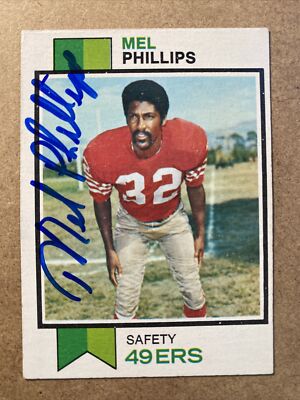 MEL PHILLIPS 1973 Topps #122 SIGNED Autographed Card - San Francisco ...