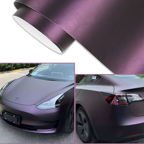 Auto/Moto Matte Purple/Black Car Protective Film Sticker Car Body ...