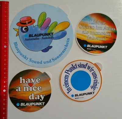 Aufkleber/Sticker: Blaupunkt Bosch Gruppe - Konvolut (24091669) | eBay