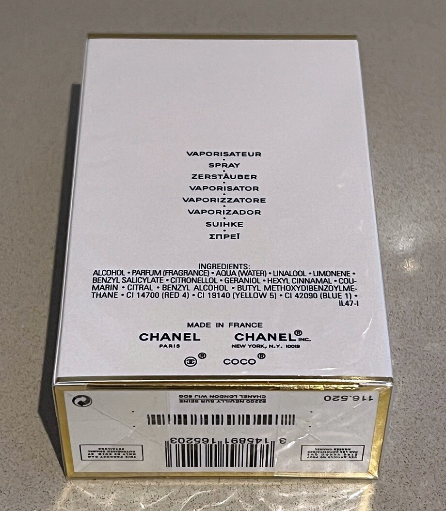 Chanel Coco Mademoiselle Women's Eau de Parfum Spray Perfume 100ml ...