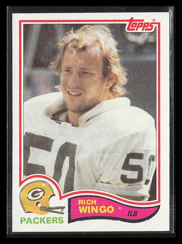 Rich Wingo 1982 Topps #368 Green Bay Packers Rookie | eBay