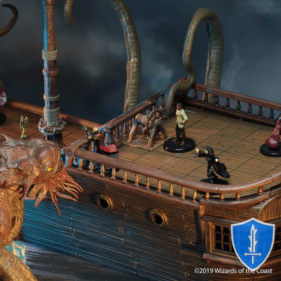 The Falling Star Sailing Ship - Icons of the Realms Premium Terrain Set ...