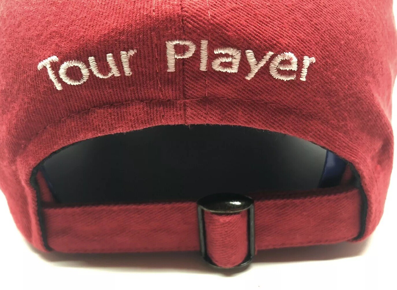 Golf Channel AM Tour Player Cap Hat Adult Adjustable Red 100% Cotton ...