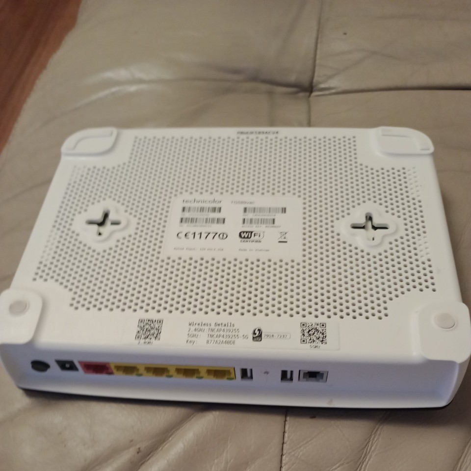 TECHNICOLOR TG589vac WIRELESS ROUTER | eBay
