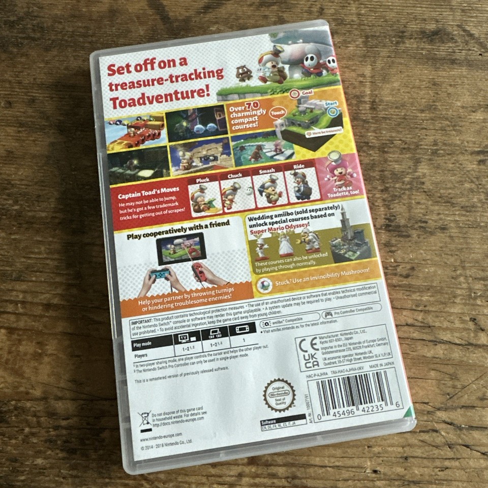 Nintendo Switch Captain Toad Treasure Tracker | eBay UK