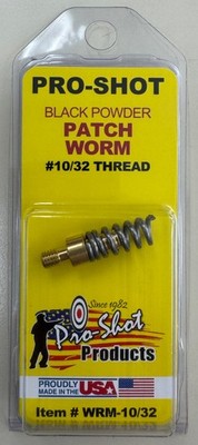PRO-SHOT Black Powder Patch Worm | eBay