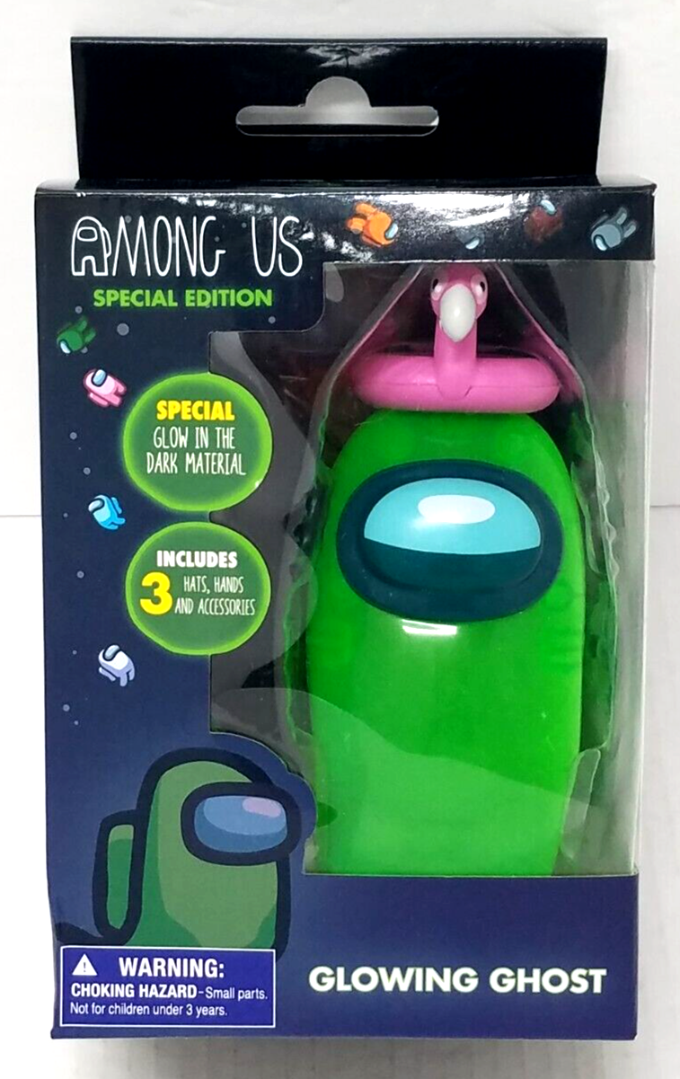 GITD Among Us Special Edition Glowing Ghost Crewmate Action Figure ...