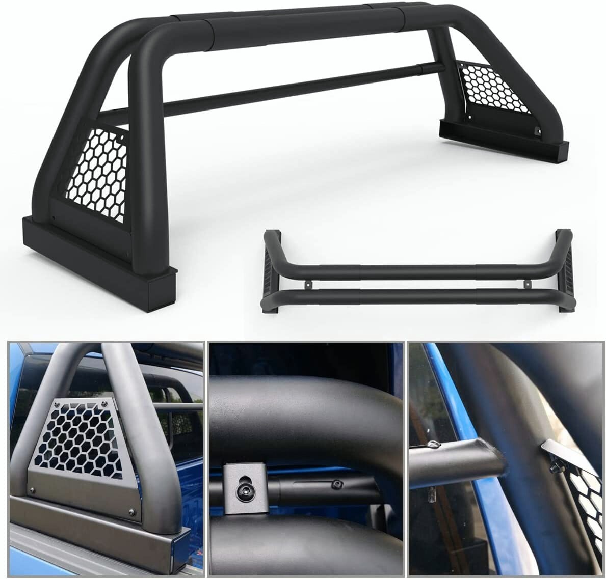 2015-2023 Ford F150 99-23 Ford F250/F350 Sport Roll Bar Chase Rack Bed ...