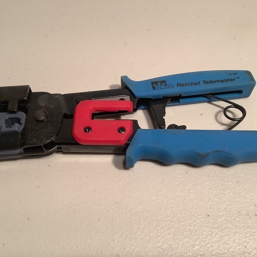 Ideal Ratchet Telemaster Modular Plug Tool #30-65 Telephone Crimp Tool ...