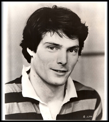 Hollywood HANDSOME CHRISTOPHER REEVE SUPERMAN 70s MOVIE STAR PORTRAIT ...
