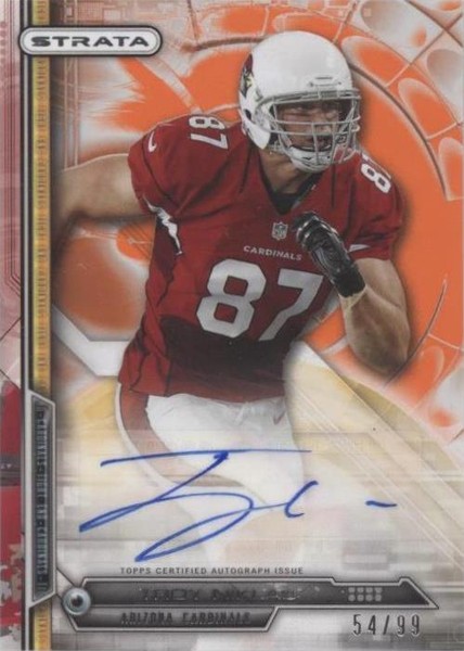 2014 Topps Strata - Rookie Autographs Orange Topaz #102 Troy Niklas /99 ...