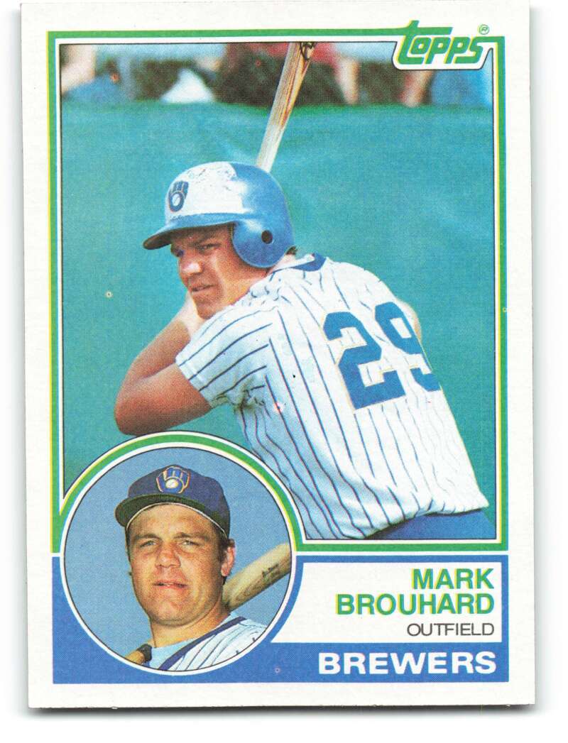 1983 Topps #167 Mark Brouhard NM Near Mint Brewers | eBay