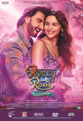 Rocky Aur Rani Kii Prem Kahaani Hindi Movie DVD stg: Ranveer Singh ...