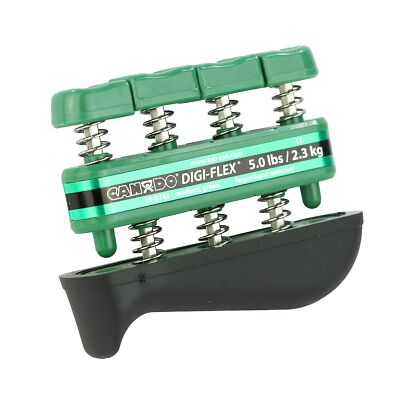 Digi-Flex Hand and Finger Exerciser Green - Medium Tension - For ...