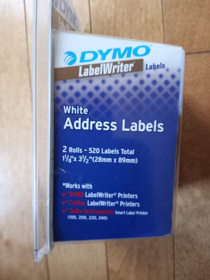 3) DYMO LabelWriter Address Labels 30572And 30573 And Starter Roll | eBay