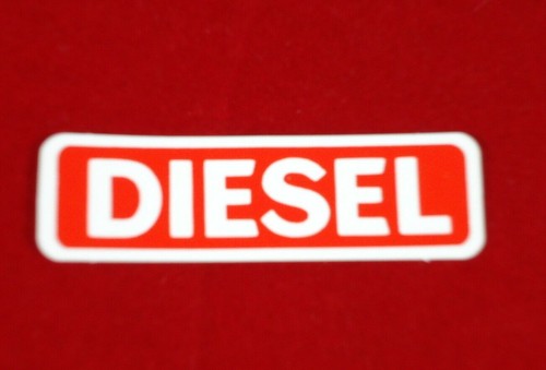 TOYOTA DIESEL DECAL FUEL CAUTION LABEL 7455989101 GENUINE STICK ON ...