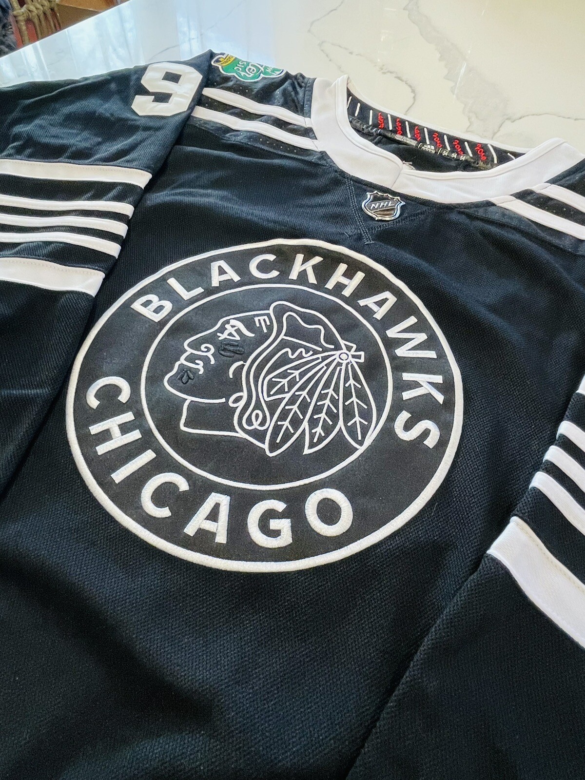 Connor Bedard #98 Black Winter Classic Chicago Blackhawks Men’s Adidas ...