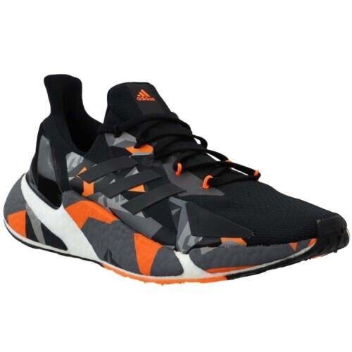 adidas Mens X9000l4 Running Sneakers Shoes Black Orange FW8413 Size 7.5 ...