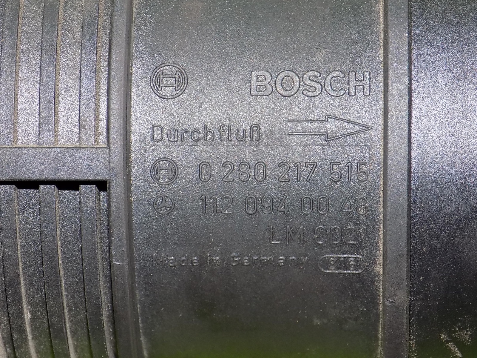 Mercedes CLK C E ML S SLK MAF mass air flow sensor meter OEM 1120940048 ...