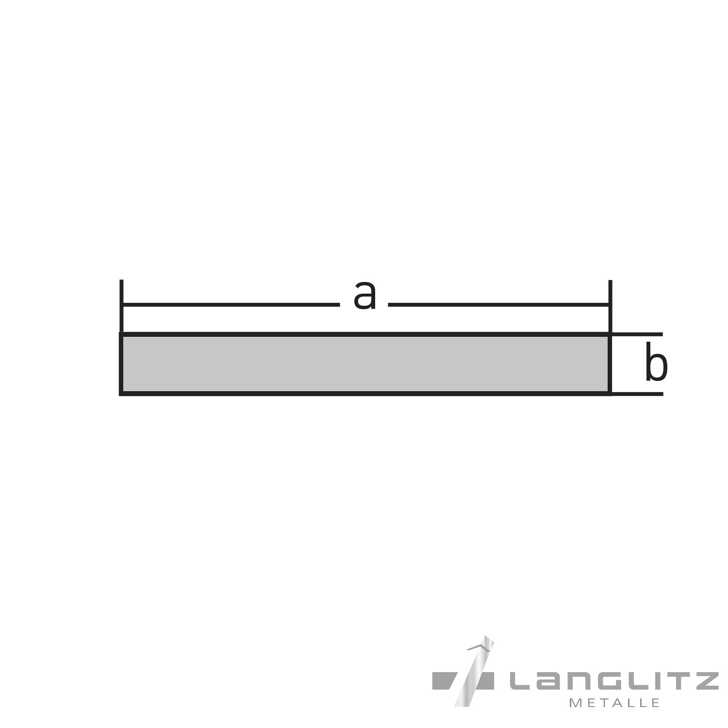 Alu Flachmaterial ELOXIERT 1 m Aluminium Flachstange Flachprofil ...