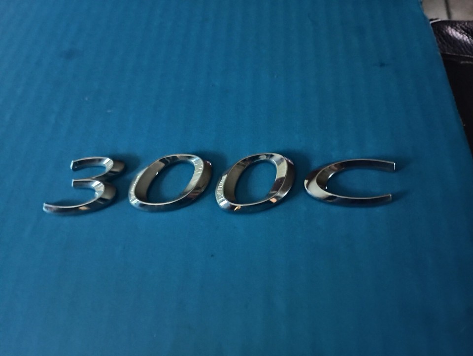 Chrysler 300C Chrome LETTERING 2011-2012 Emblem Mopar OEM USED | eBay