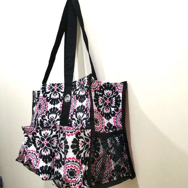 Organizing Utility tote 31 gift shoulder bag in Pink Pop Medallion | eBay