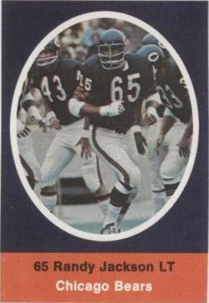 1972 Sunoco NFL Action Player Stamps - Randy Jackson (RC) for sale ...