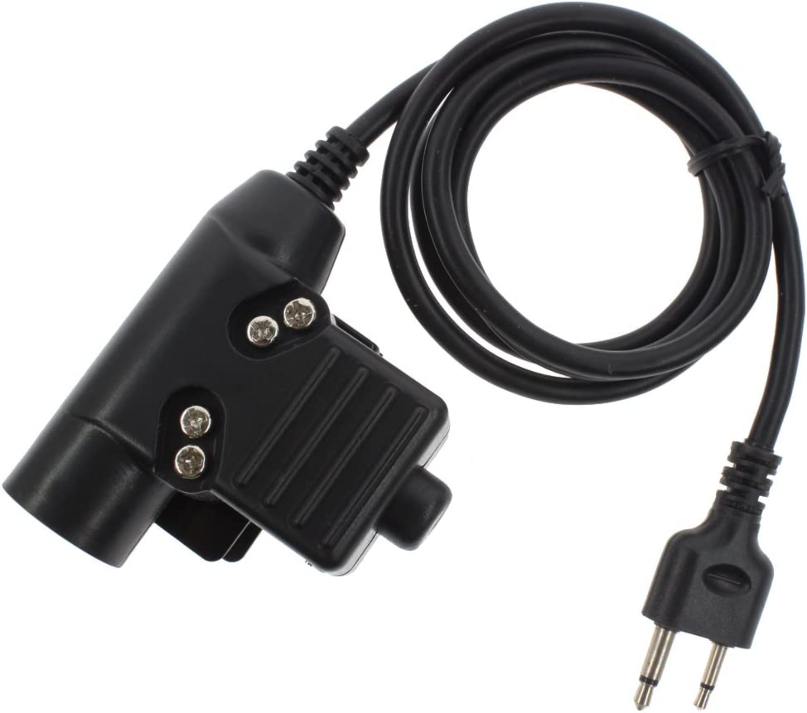 Tactical Headset with U94 PTT Push to Talk Military for Walkie Talkie ...