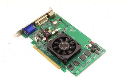 EVGA GeForce 8400 GS 512MB DDR2 PCIe x16 Graphic Card P/N: 512-P2-N738 ...