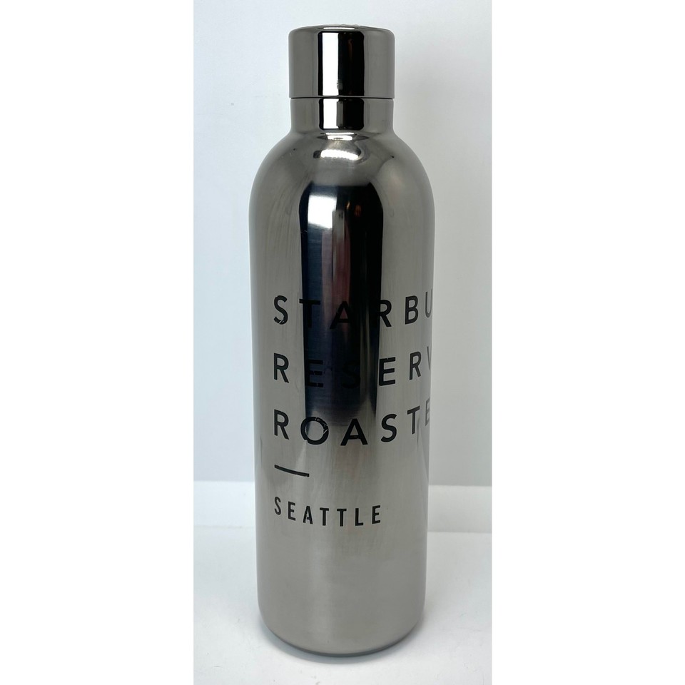 Starbucks Reserve Roastery Seattle Gunmetal Stainless Steel Water ...