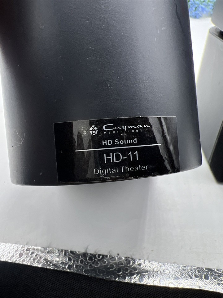 Cayman Media Labs Home HD Sound Digital Theater HD-11~2 Dual Cubes ...