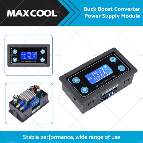 Adjustable DC 5-30V LCD Auto DC-DC Buck Boost Converter Power Supply ...