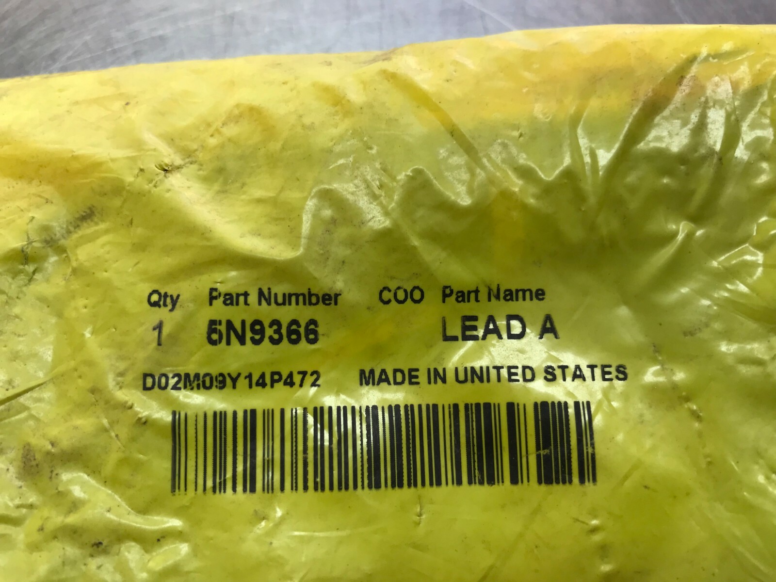 5N9366 GENUINE CAT THERMOCOUPLE WIRE LEAD HARNESS Caterpillar 5N-9366 ...