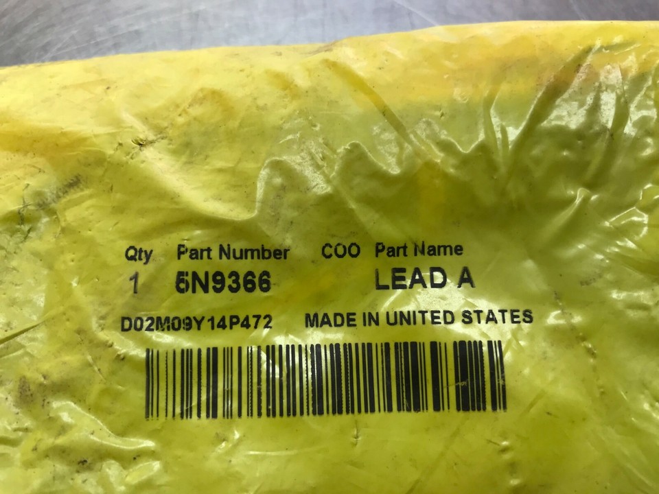 5N9366 GENUINE CAT THERMOCOUPLE WIRE LEAD HARNESS Caterpillar 5N-9366 ...