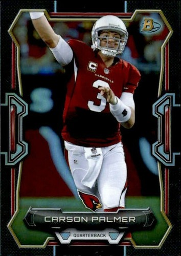 Carson Palmer 2015 Bowman Black Rainbow Parallel Card #7 | eBay