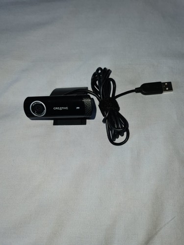 CREATIVE LABS WEBCAM - MODEL NO: VF0700 - HD SENSOR - USB CONNECTION ...