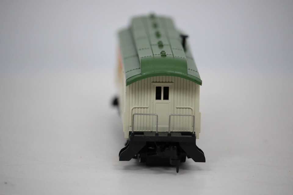 HO Scale TYCO Red Box 1890 Combine Car Santa Fe ATSF Passenger Old ...
