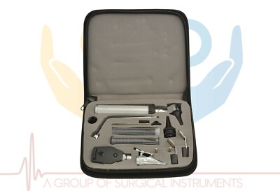 *NEW*ENT (Ear,Nose &Throat) Diagnostic,Otoscope,Ophthalmoscope set W ...