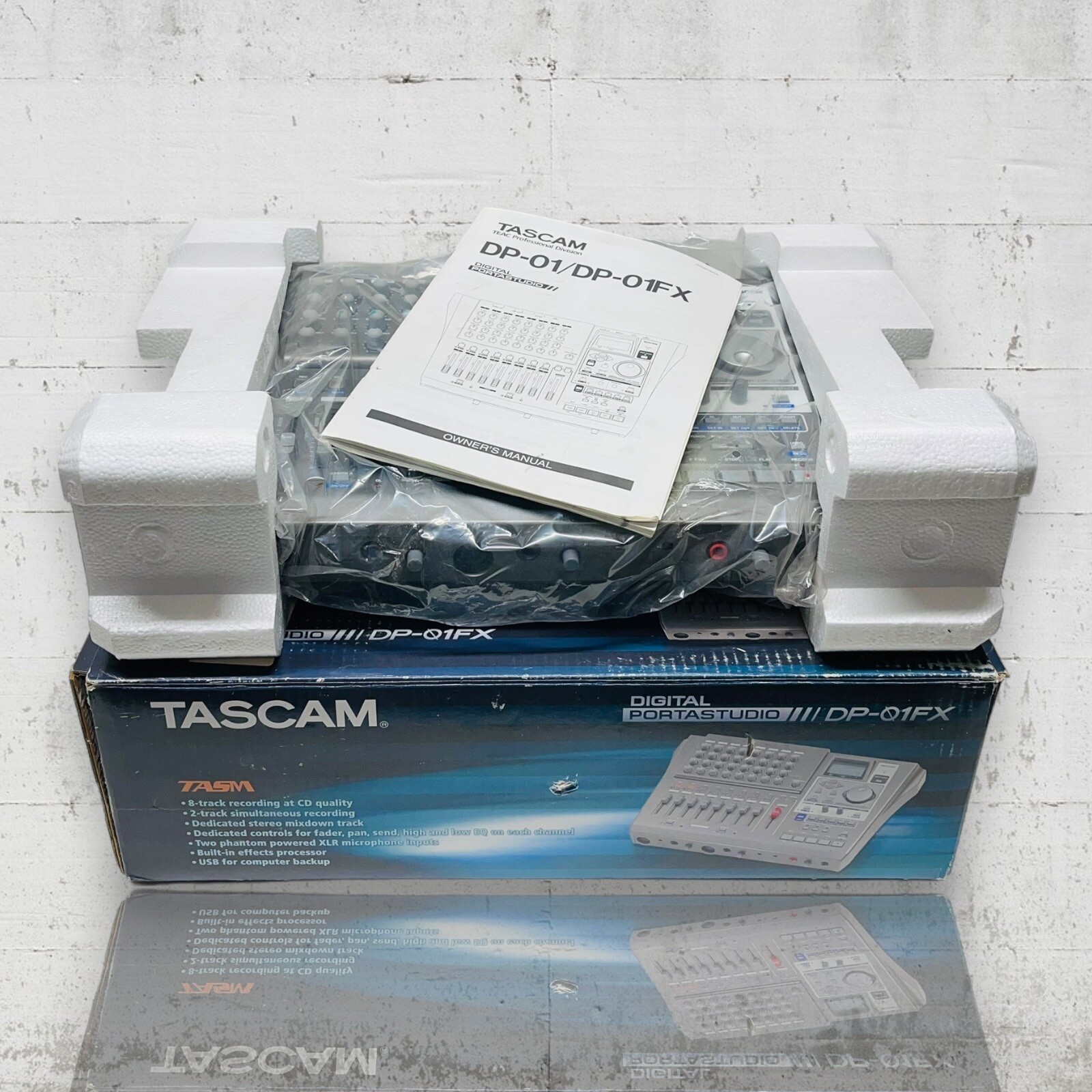 Tascam 8-track Multi Track Recorder - Digital Portastudio DP-01 | Mint ...