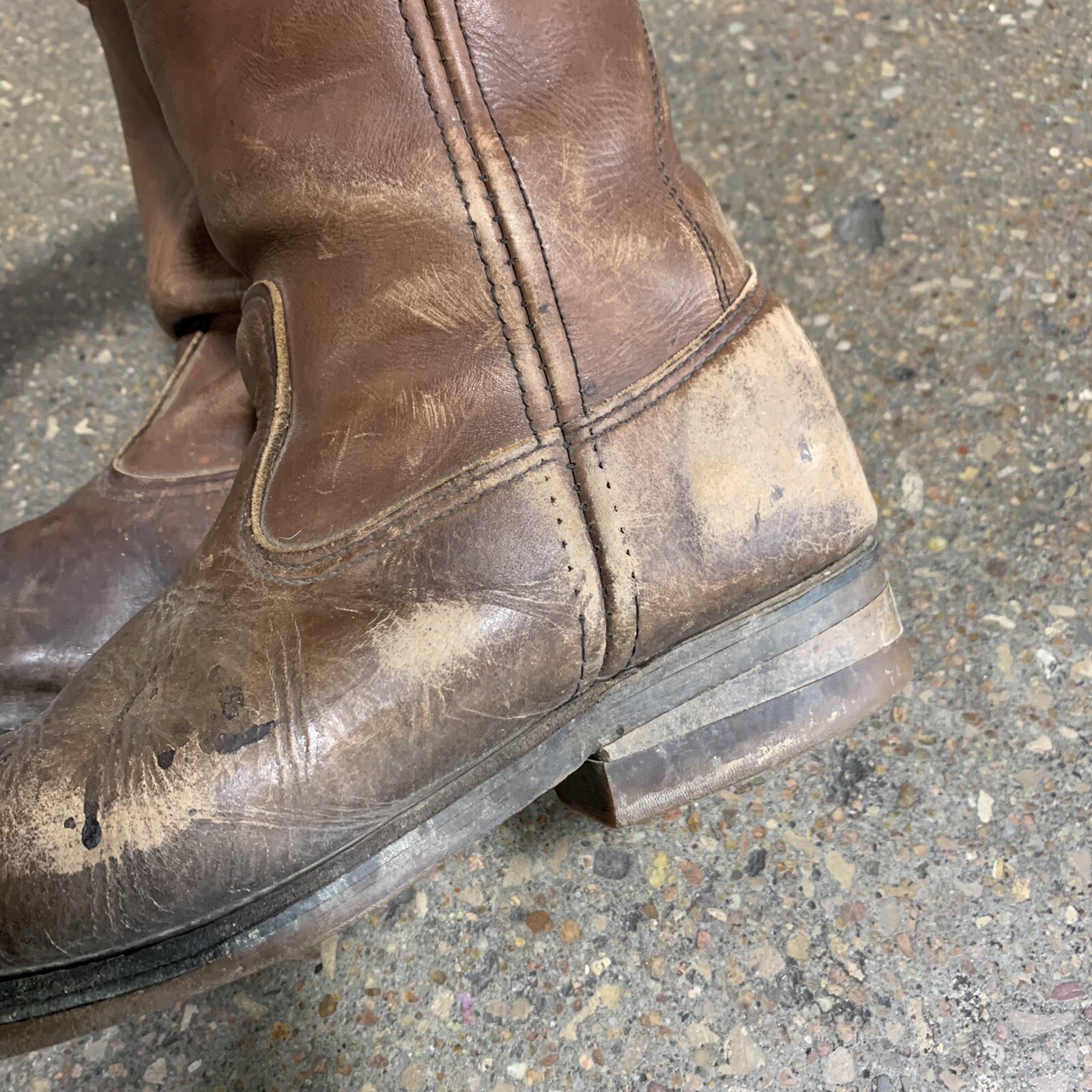 Red Wing Pecos 2214 Pull On Work Boots Men's Size11 3… - Gem