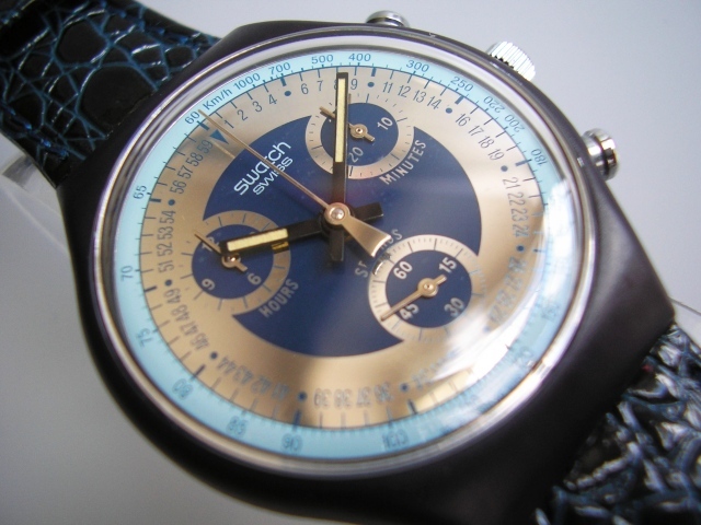 SWATCH CHRONO SILVER STAR NEUWARE - DER CHRONO-KLASSIKER - | eBay