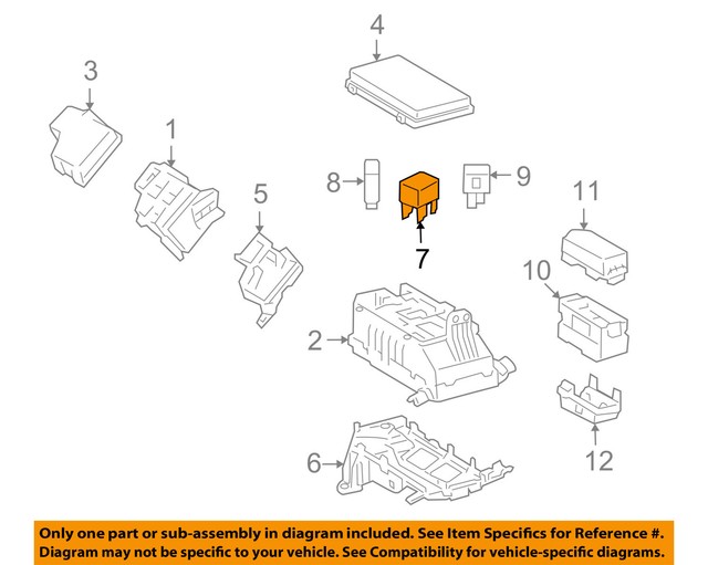 Toyota Genuine OEM 28300-21020 Relay ASSY Starter 2830021020 for sale ...