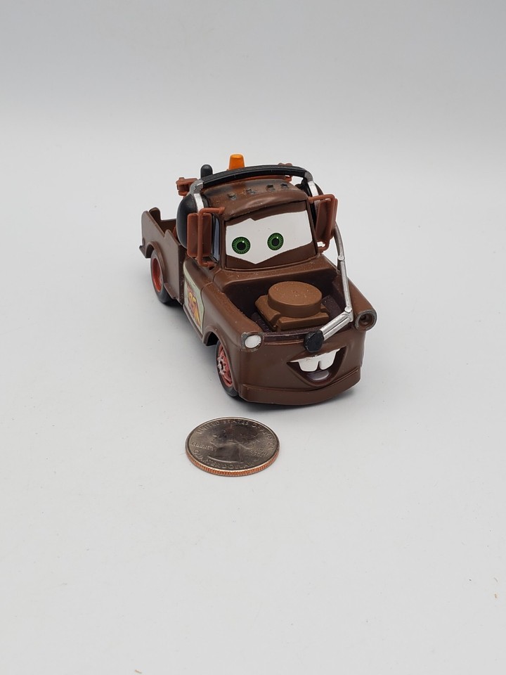 Disney Pixar Cars - Race Team 95 Mater w Headset - Diecast Metal 1:43 ...