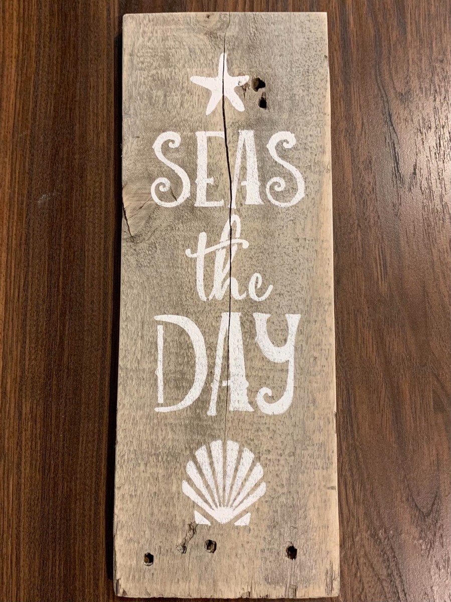 Reclaimed Wood Beach Art